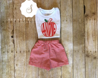 Personalized apple | Etsy