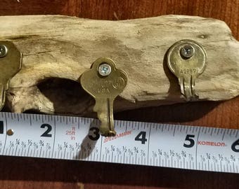 Driftwood key holder | Etsy