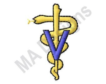 Veterinary caduceus | Etsy