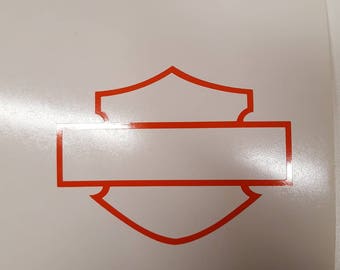 Harley davidson decal | Etsy