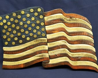 Wooden flag | Etsy