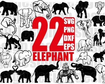 Elephant svg | Etsy