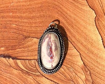 Fire opal pendant | Etsy