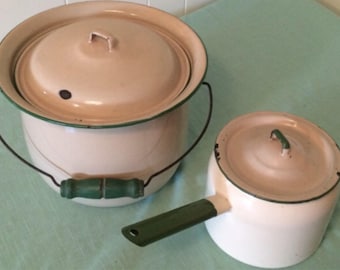 Enamel cooking pot | Etsy