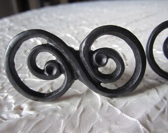 Metal swirl decor | Etsy