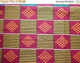 Red Green White Kente African Print Bianca Harem Pants