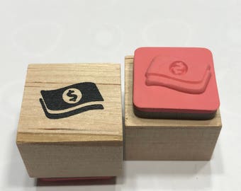 Sand Dollar Rubber Stamp