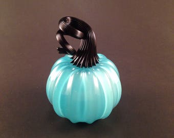 Turquoise pumpkin | Etsy