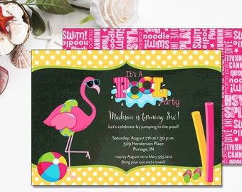 Flamingo chalkboard | Etsy