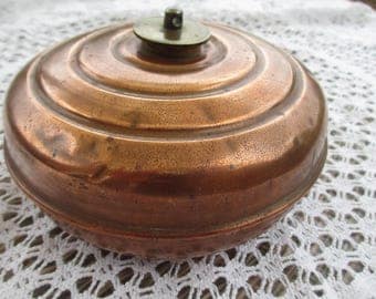 Copper bed warmer | Etsy