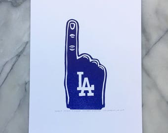 Dodger stadium signs | Etsy