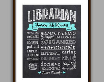 Librarian gifts | Etsy
