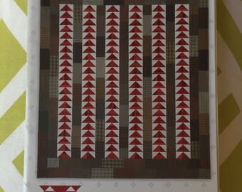 Quilt Pattern Flying Geese Log Cabin Queen Size