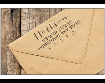 Large custom stamp | Etsy