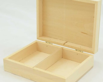 Unfinished wood box | Etsy