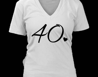 40th birthday shirt | Etsy