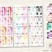 52 Week Savings Challenge Stickers Planner Stickers FS31