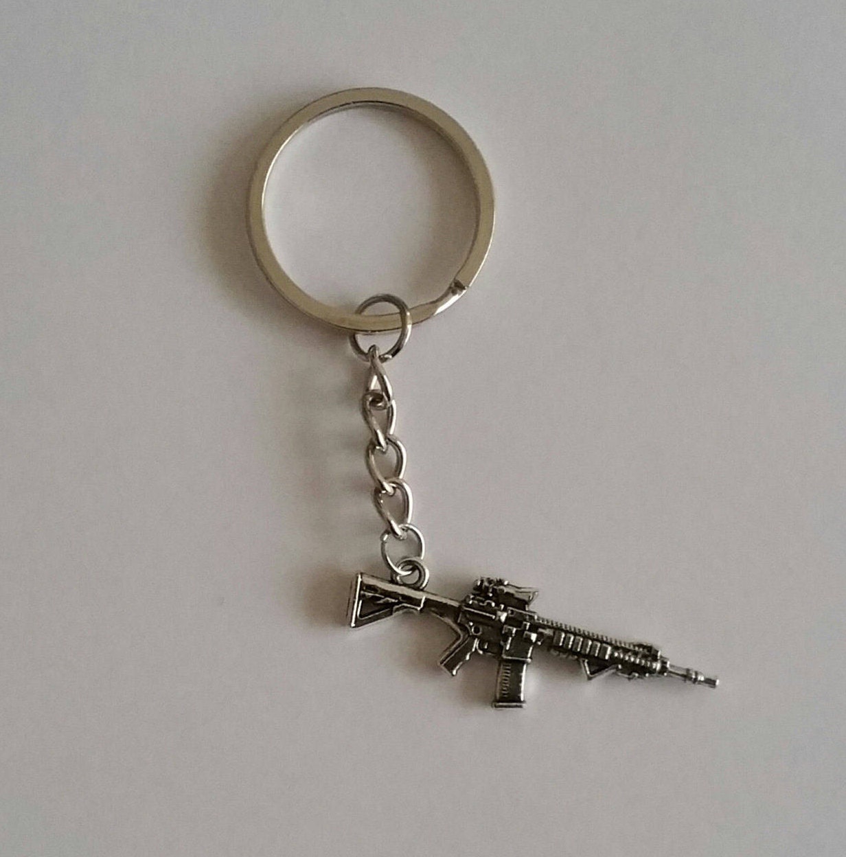 AR15 Rifle Keychain M4 Carbine Rifle Keychain Assault Rifle