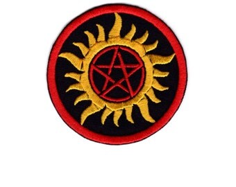 Pentagram patch | Etsy