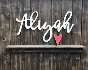 Baby name sign | Etsy