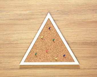 Wood cork board | Etsy