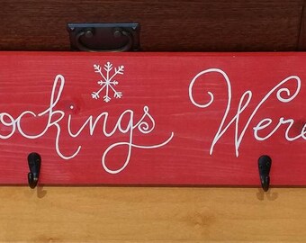 Stocking hanger | Etsy