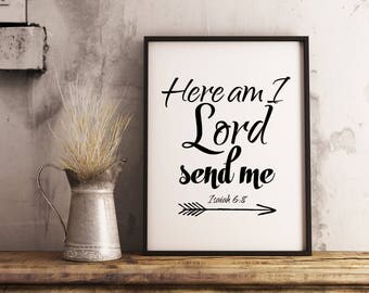 Send me verse | Etsy