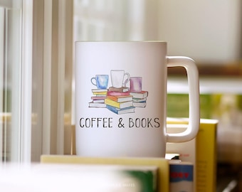 Book lover mug | Etsy