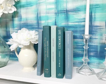 Turquoise book set | Etsy