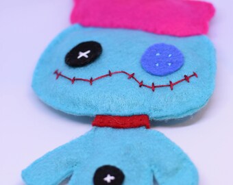 Crocheted Scrump from Disney's Lilo and Stitch