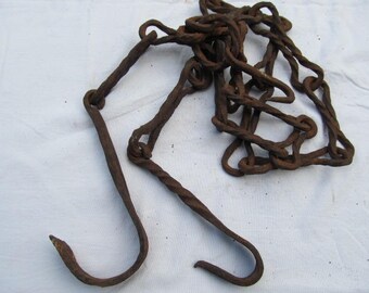 Wrought iron chain | Etsy