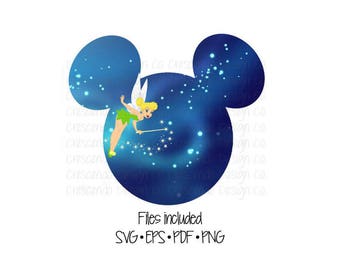 Tinkerbell svg | Etsy