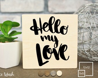 Hello my love | Etsy