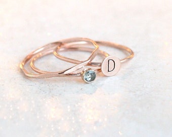 Modern gold ring | Etsy