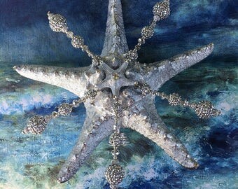Starfish tree topper | Etsy