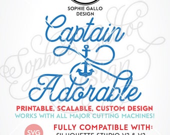 Boat captain svg | Etsy