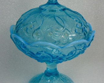 Fenton candy dish | Etsy