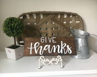 Give thanks | Etsy