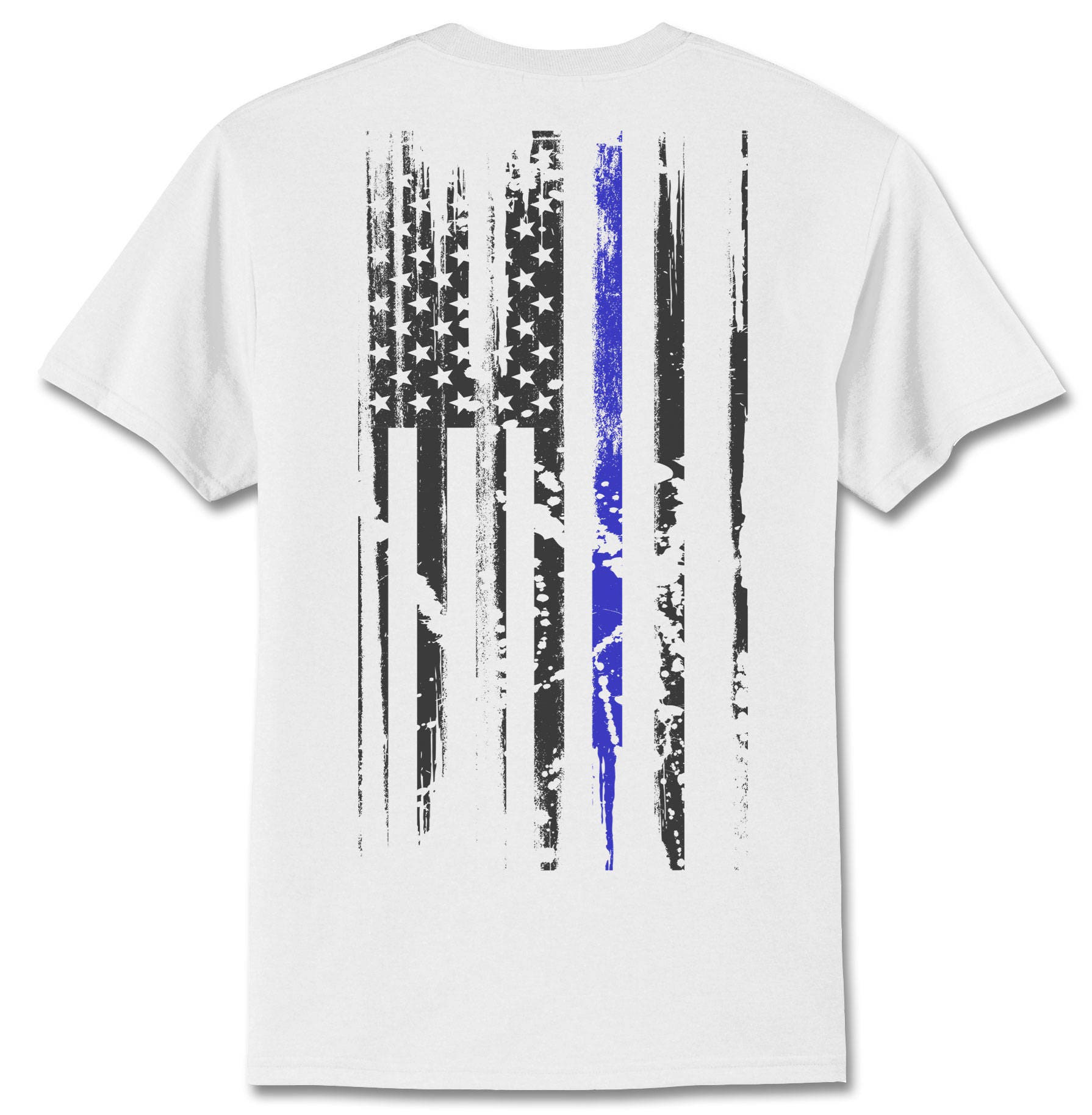 Thin Blue Line Men's Tee Shirt Thin Blue Line Shirt
