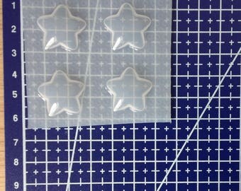 Silicone star mold primitive star mould easy to use with