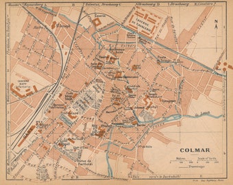 Vintage france map | Etsy