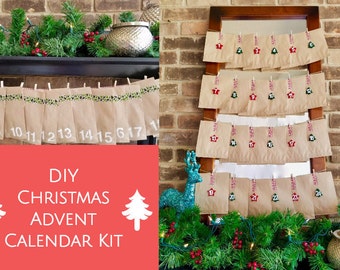 Diy advent calendar | Etsy