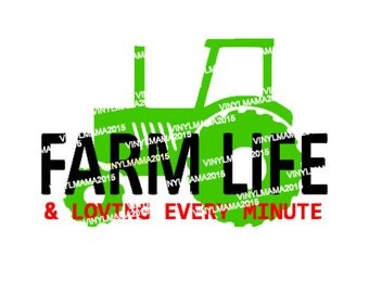 Farm life decal | Etsy