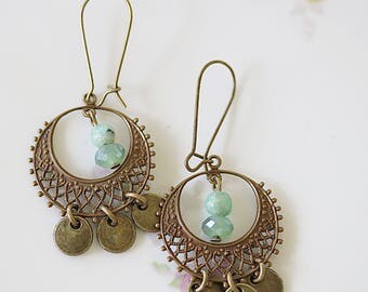 Boho earrings | Etsy