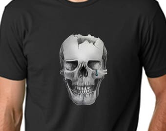 Skeleton shirt | Etsy