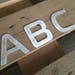 Custom sign. Metal letter. Wall sign metal letters. Metal