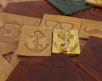 Custom leather stamp | Etsy