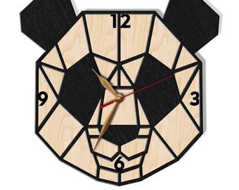 Geometric panda | Etsy