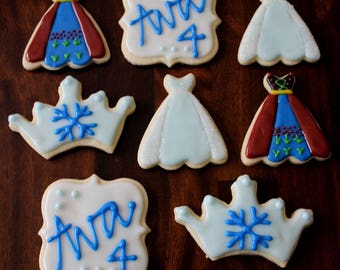 Elsa cookies | Etsy