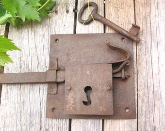 Hand forged lock | Etsy